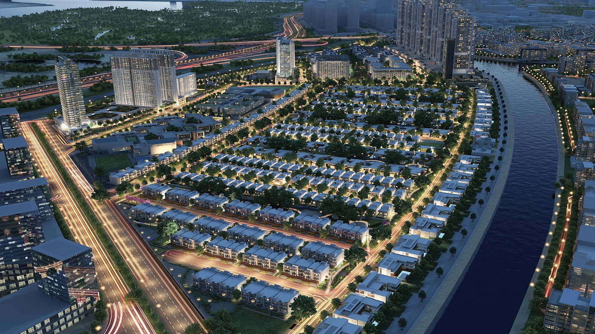 Crest Grande is a new project with apartments in Sobha Hartland, on the ...